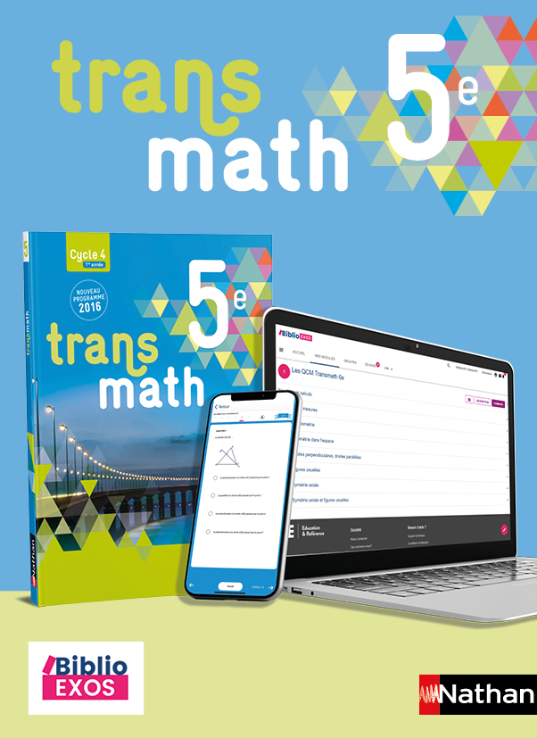 Les QCM Transmath 5e - cours sur mCourser