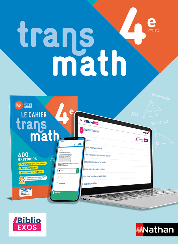 Les QCM Transmath 4e - cours sur mCourser